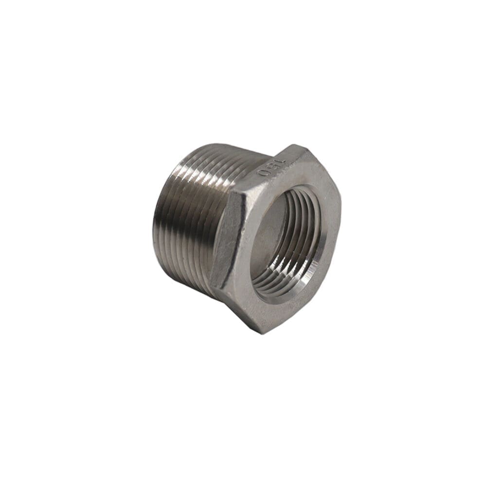 3/4" X 1/4" Hexagon Bushing 304 Stainless Steel Reducing Bushing - GWENDE